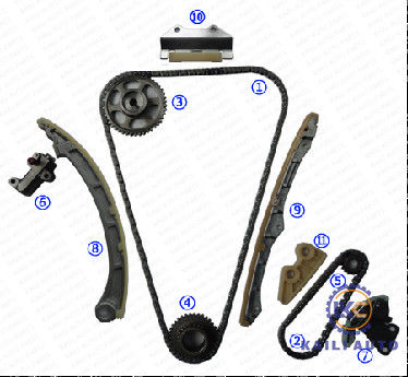 Timing chain kit for HONDA Accord Element CR-V ACURA Element TSX Engine ...