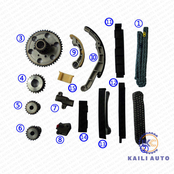 Timing chain kit for NISSAN NP300 NAVARA (D40) PATHFINDER III (R51 ...