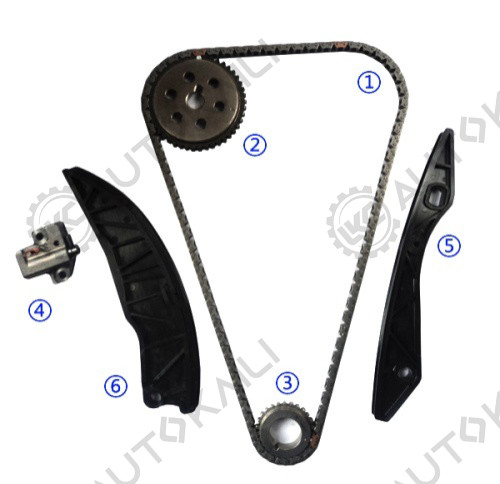 Timing Chain Kit For G4FA 1.4L; G4FC/G4FG 1.6L i20 1.4L 09-12 i30 1.4L ...