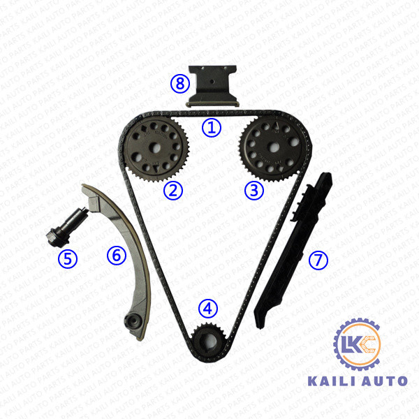 Timing chain kit for GM/CHEVROLET/BUICK/Cadillac 2.0-A 2.4-B Cobalt HHR ...