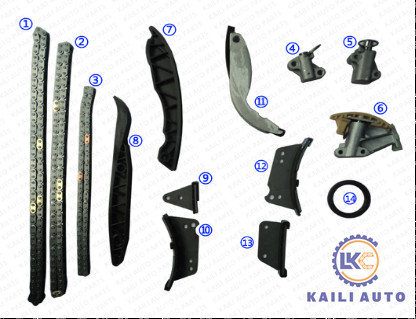 HYUNDAI Kia SORENTO 2.5 Crdi Timing Chain Replacement 24351-4A020 24370 ...