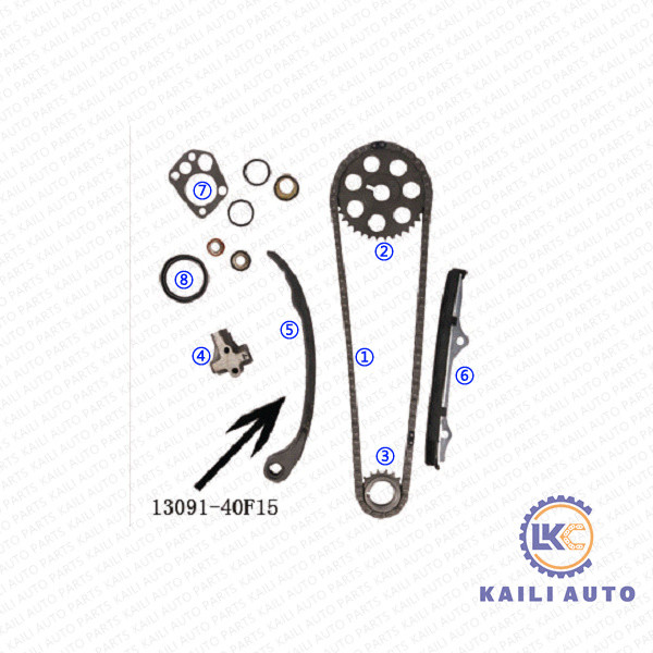 Timing chain kit for NISSAN 240S BLUEBIRD NAVARA NOMAD PINTARA PRAIRIE ...