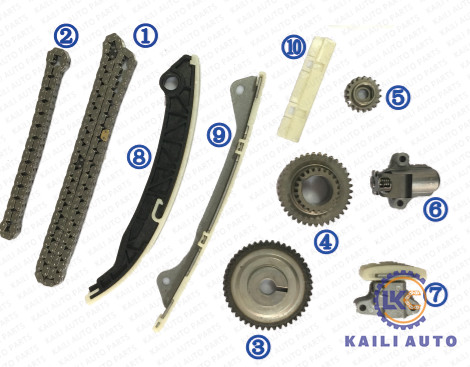 Timing chain kit for NISSAN Cube Juke NV Sentra Versa Engine MR18DE ...